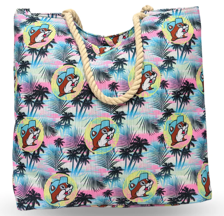 Buc-ee's Palm Tree Tote Bag – Texas Snax