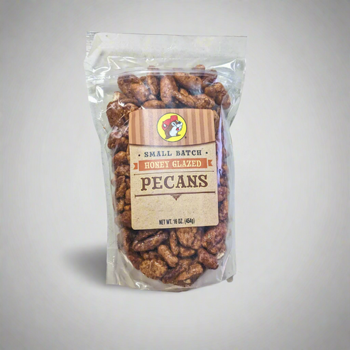 Buc-ee's Small Batch Honey Glazed Pecans – Texas Snax