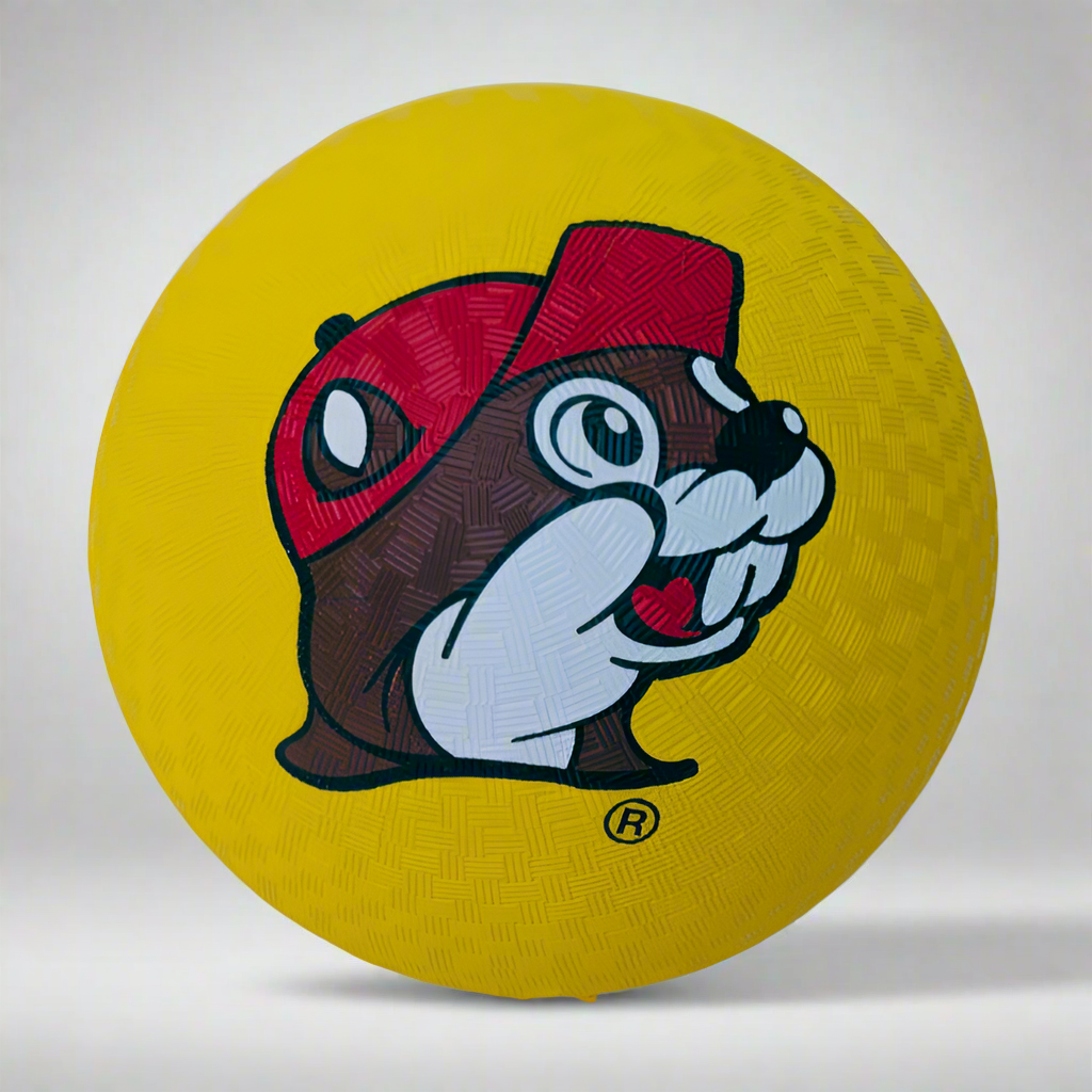 Authentic Buc-ee's Outdoor Rubber Yellow Dodgeball | Available Here ...
