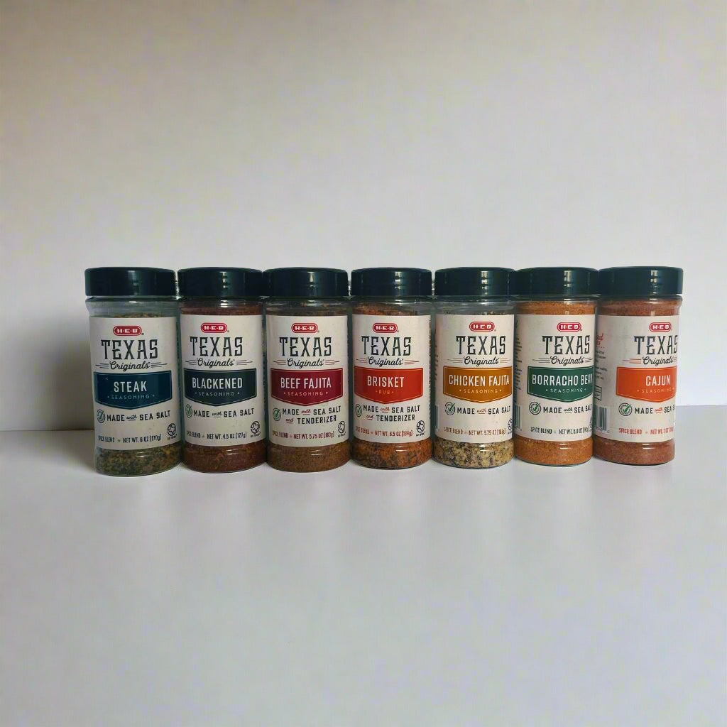 Authentic H-E-B Rub & Seasoning | Available Here – Texas Snax
