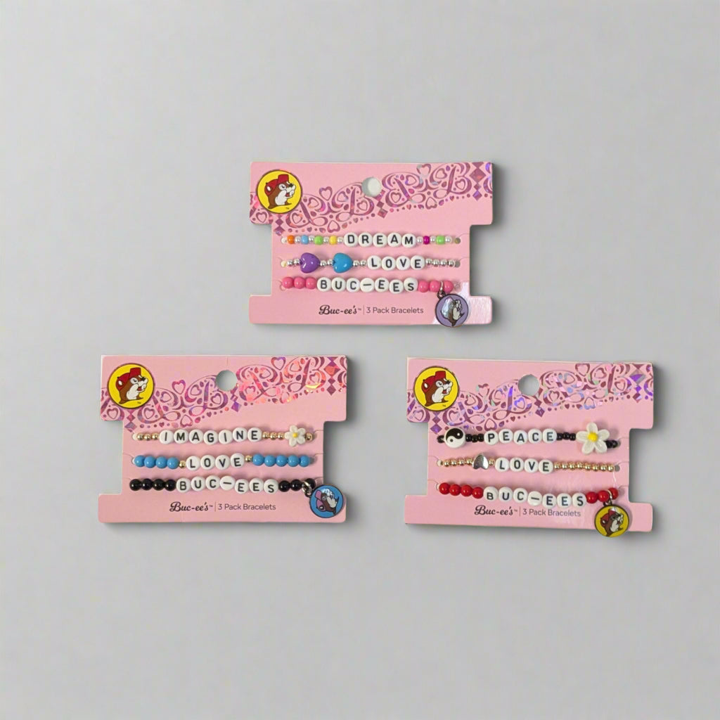 Buc-ee's 3-Pack Bracelets | Available Here — Texas Snax