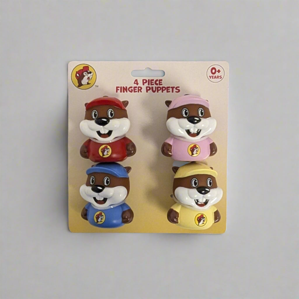 Buc-ee's 4 Piece Finger Puppets | Available Here – Texas Snax