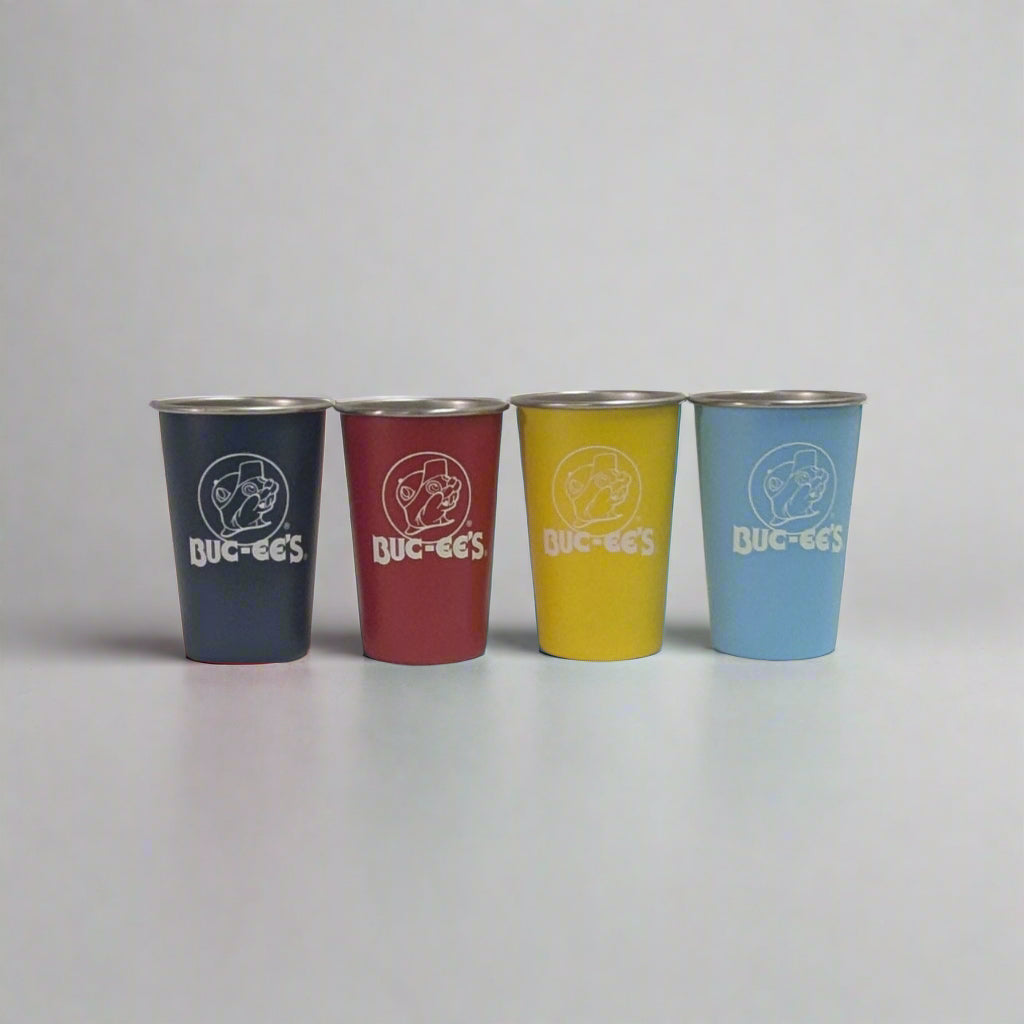 Buc-ee's Color-Change Metal Pint Set | Available Here — Texas Snax