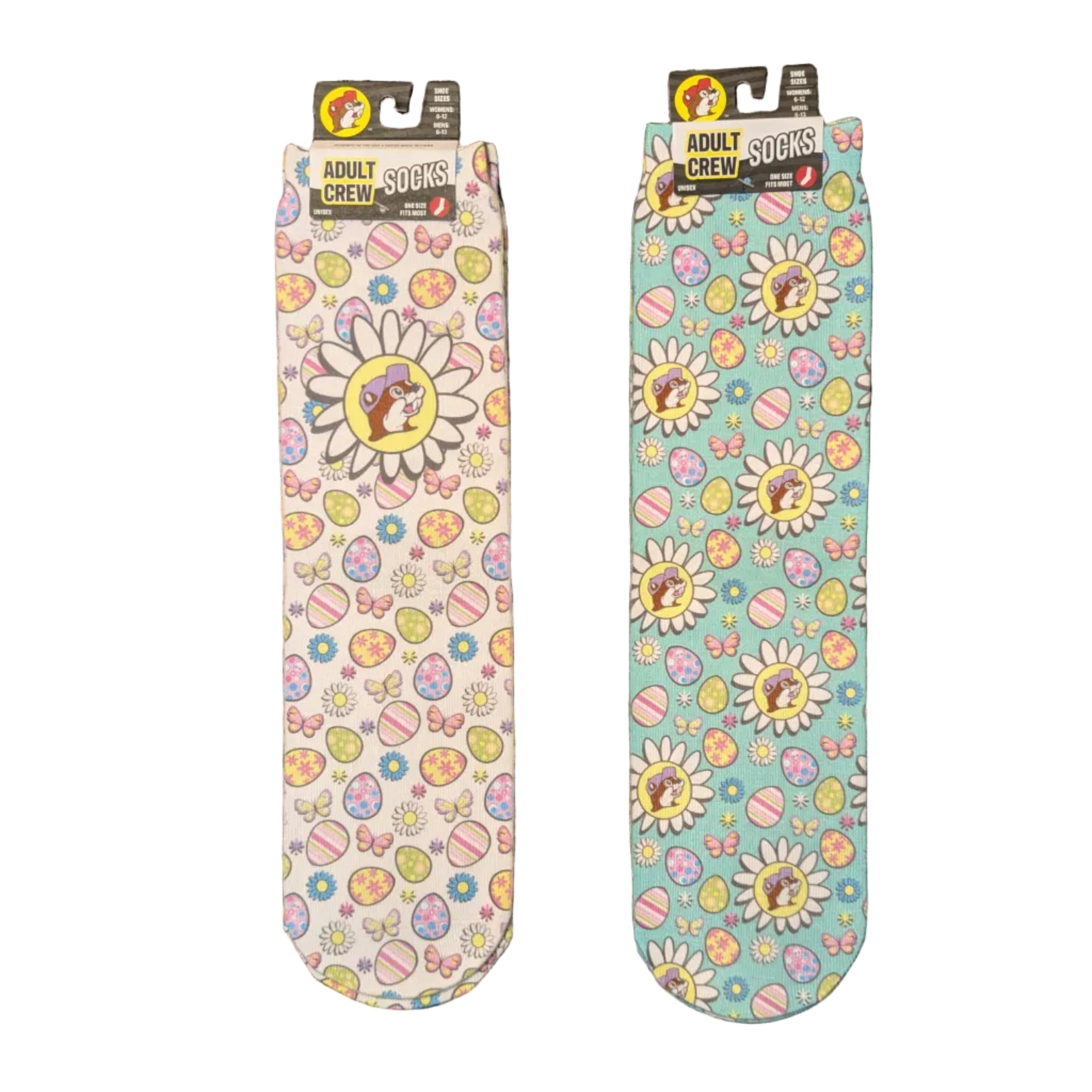 Buc-ee’s Easter Crew Socks | Available Now | Order Here — Texas Snax
