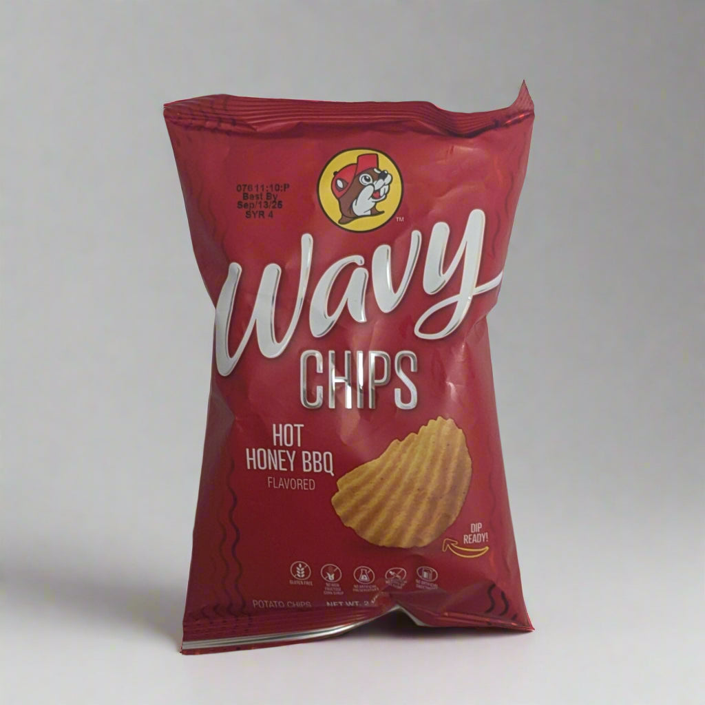 Buc-ee's Hot Honey BBQ Wavy Chips | Available Here — Texas Snax