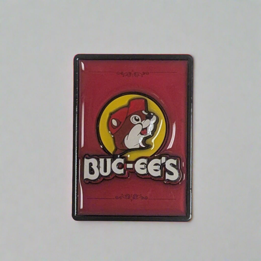 Buc-ee's Red Dual Level Epoxy Magnet | Available Here — Texas Snax