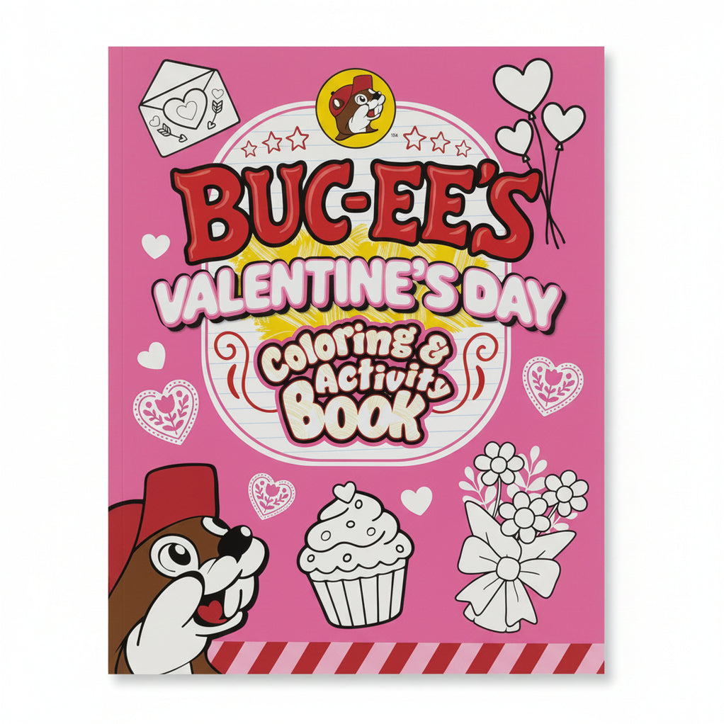 Buc-ee’s Valentine’s Day Coloring & Activity Book 2026 | Available here ...