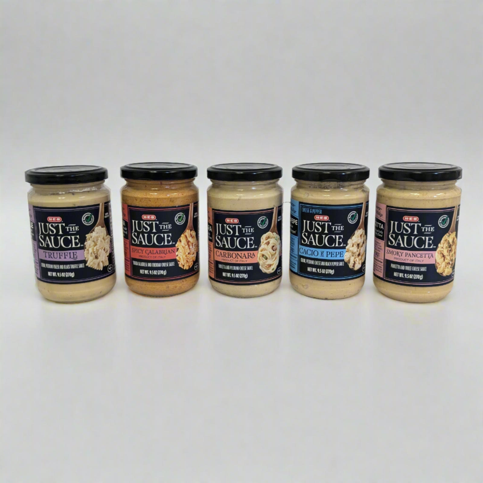 HEB Just the Sauce Collection | Texas Snax | Gourmet Pasta Sauces