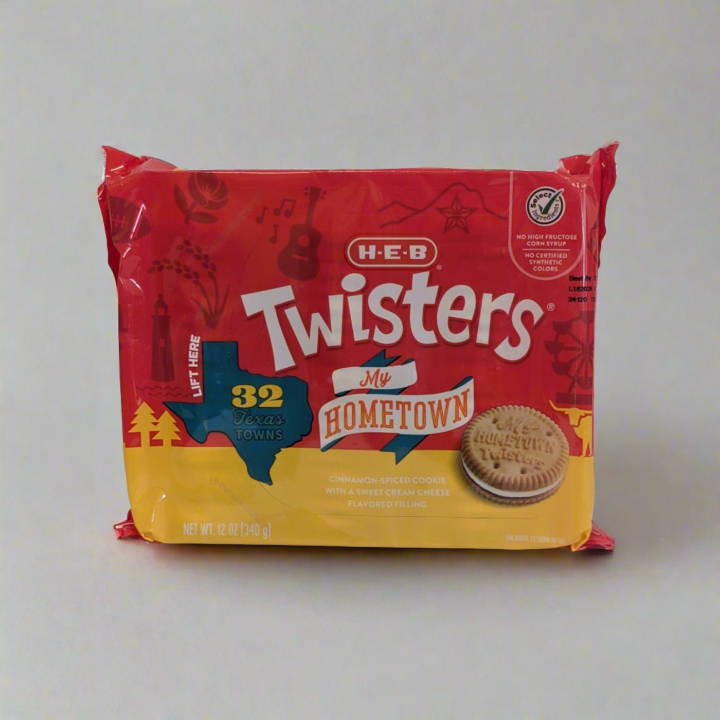 HEB Twisters Cookie Collection | Texas Snax | Unique and Delicious Flavors