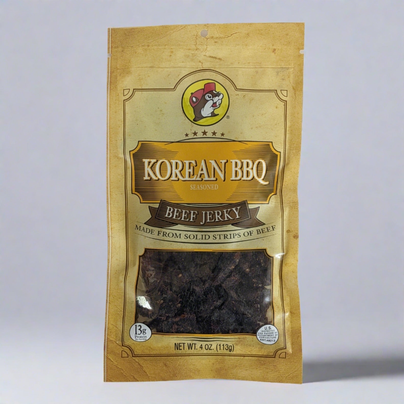 Authentic Buc-ee's Korean BBQ Beef Jerky | Available Here – Texas Snax