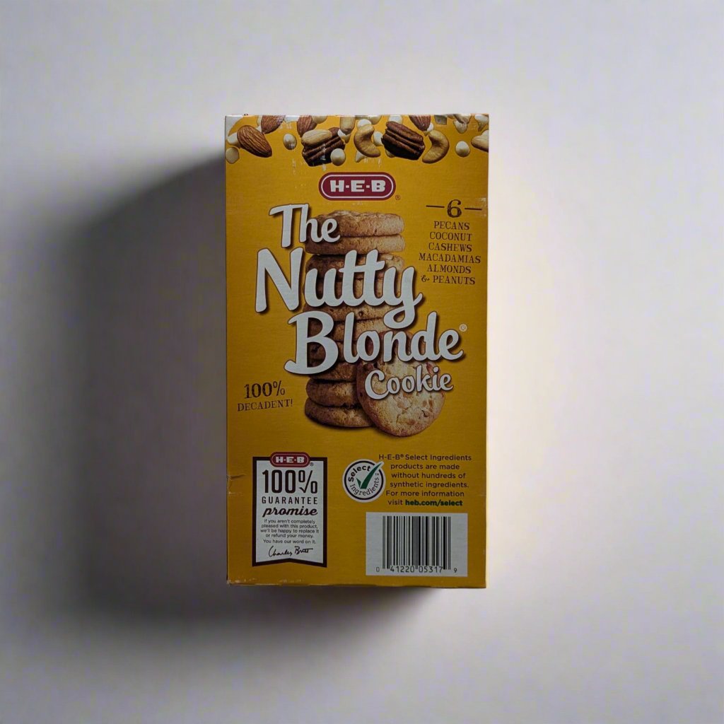 H-E-B The Nutty Blonde Cookie | Available Here — Texas Snax