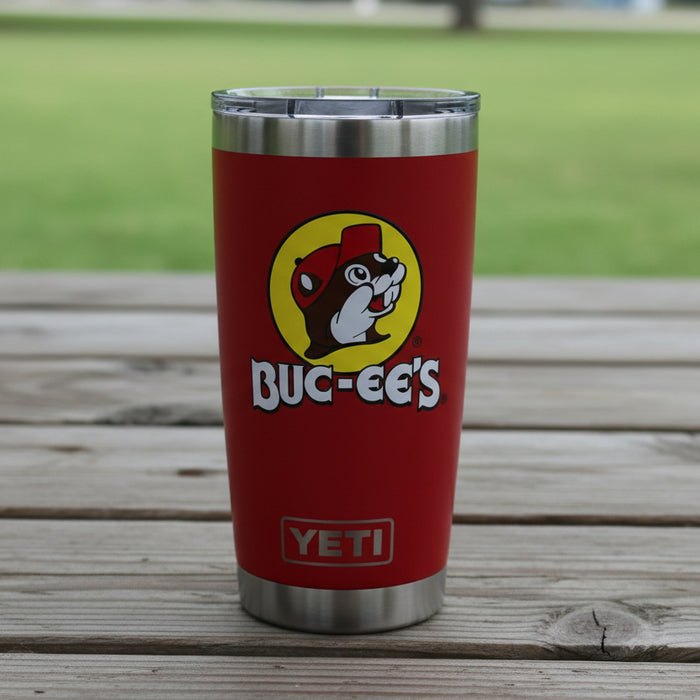 Buc-ee’s Red YETI Rambler® 20 oz Tumbler | Available Here — Texas Snax