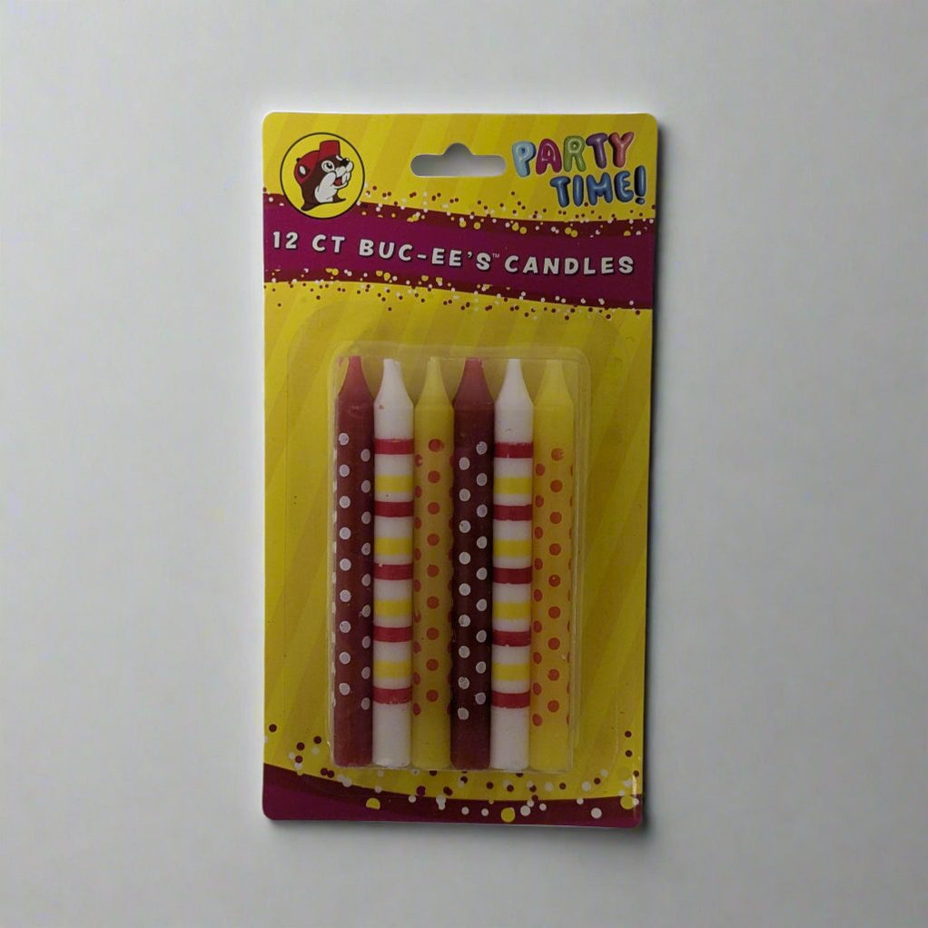 Buc-ee's Party Candle — Texas Snax