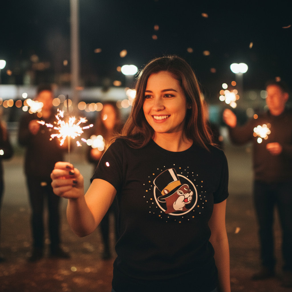 Buc-ee's 2025 Glow-in-The-Dark New Years Shirt | Sold Here – Texas Snax