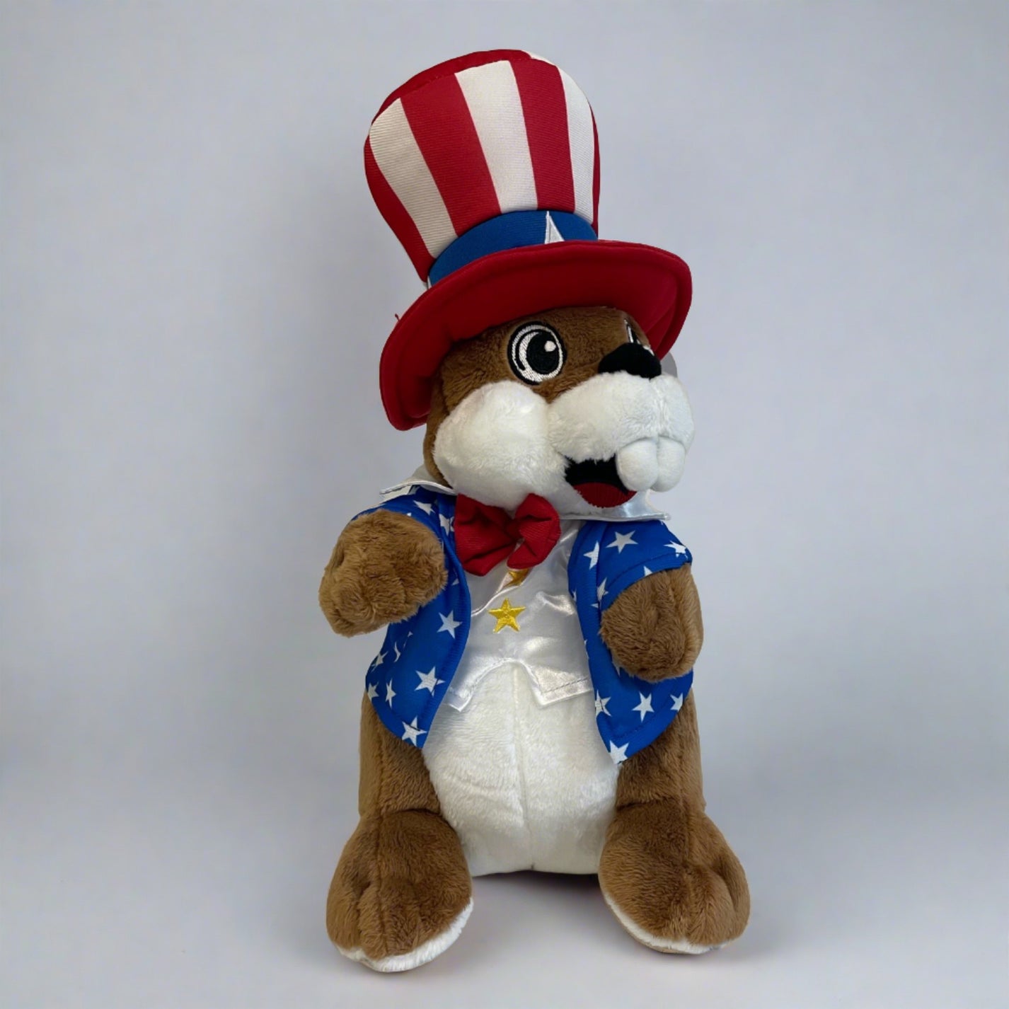 Buc-ee's 4th of July Plush Beaver – Texas Snax