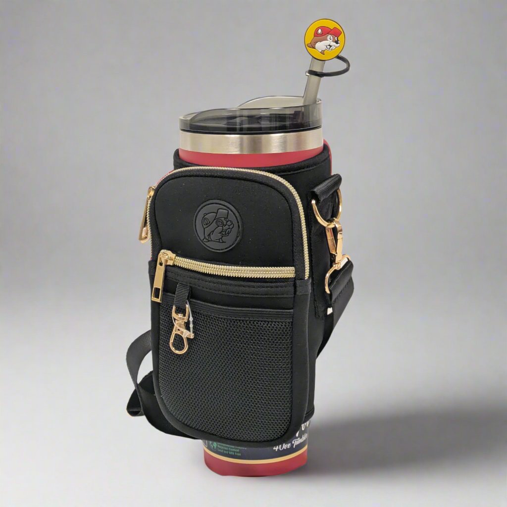 Buc-ee's Crossbody Tumbler Bag – Texas Snax