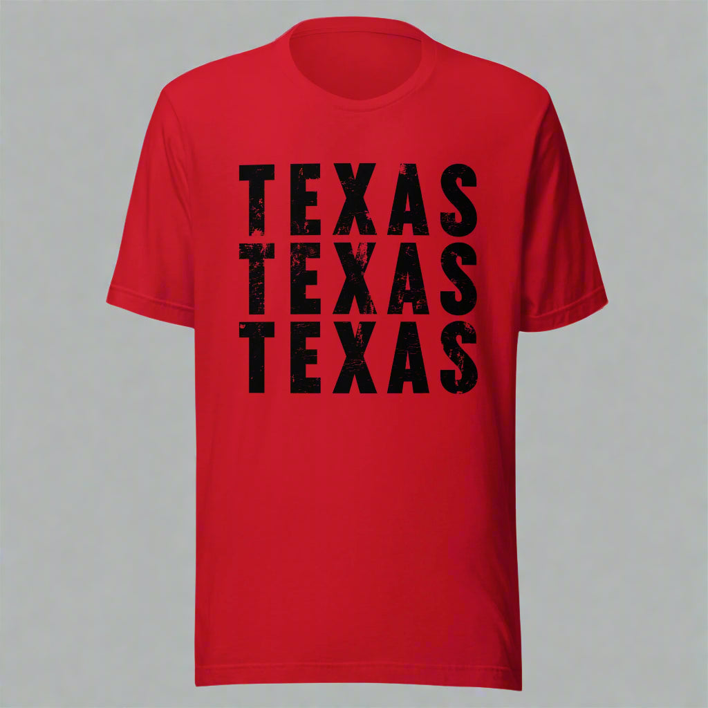 Stacked Texas Tee — Texas Snax