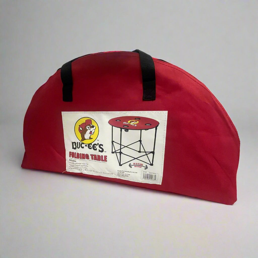 Authentic Buc-ee's The Folding Table | Available Here — Texas Snax